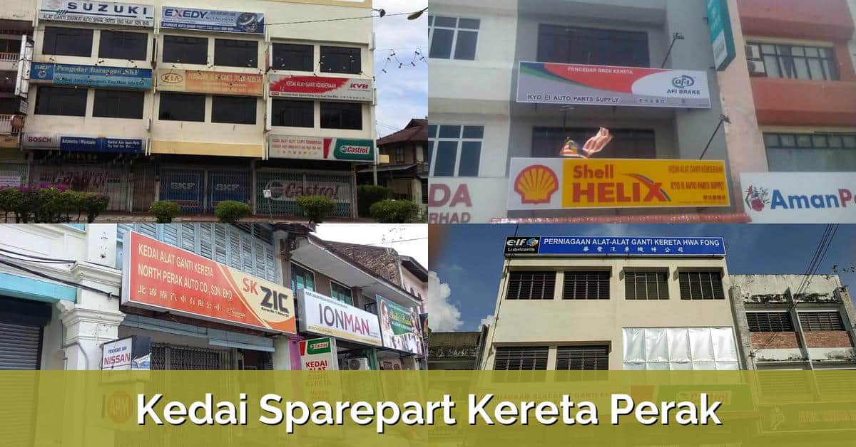 9 Kedai Sparepart Kereta Perak - JALDAYAT.COM