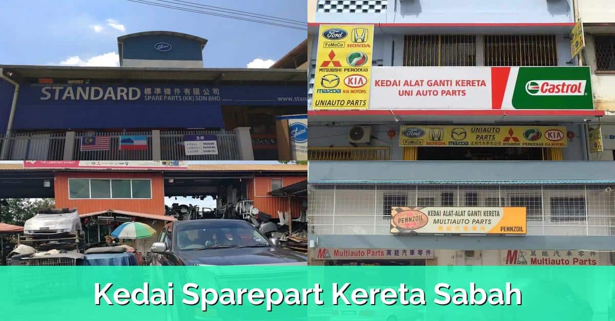 10 Kedai Sparepart Kereta Sabah - JALDAYAT.COM